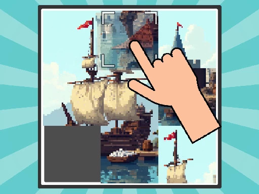 Pixel Slide Puzzle - Y8 Games