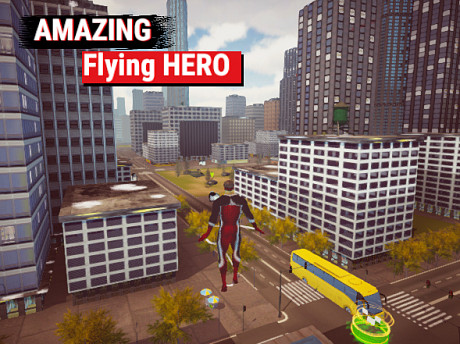 Amazing Flying Hero - Y8 Games
