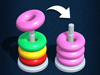 Color Ring Stack - Sorting Puzzle - Y8 Games