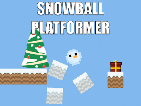 Snowball platformer - Y8 Games