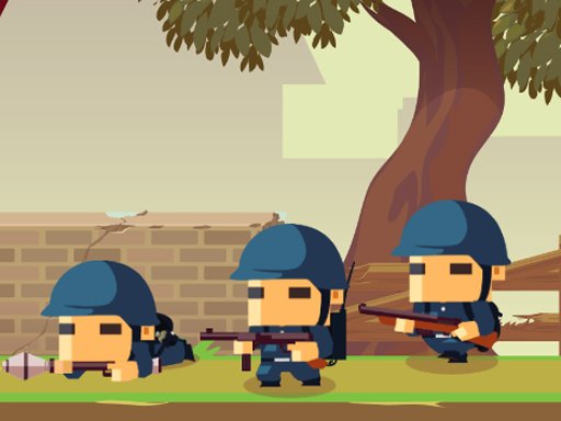 Army Block Squad - Y8 Games