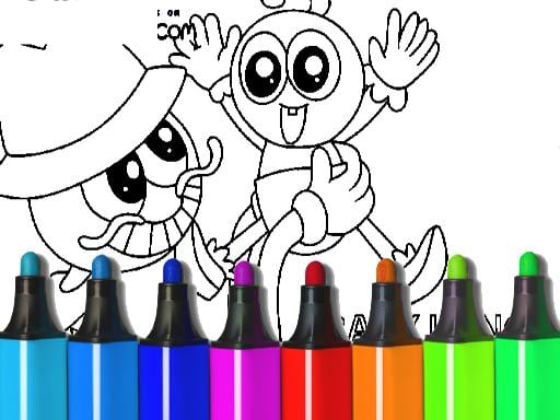 Baby Long Legs Coloring Pages - Y8 Games