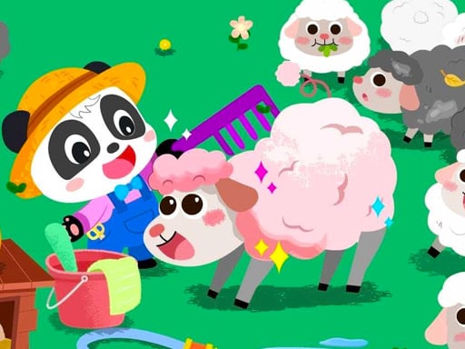 Baby Panda Animal Farm - Y8 Games