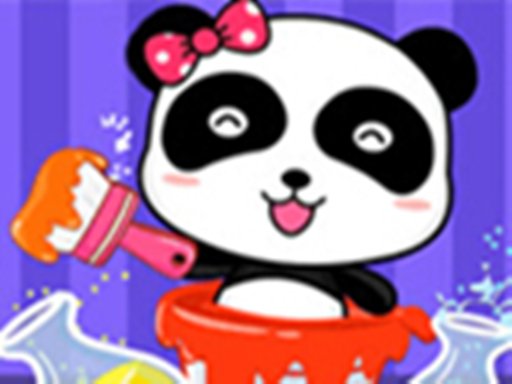 Baby Panda Color Mixing Studio - Y8 Games