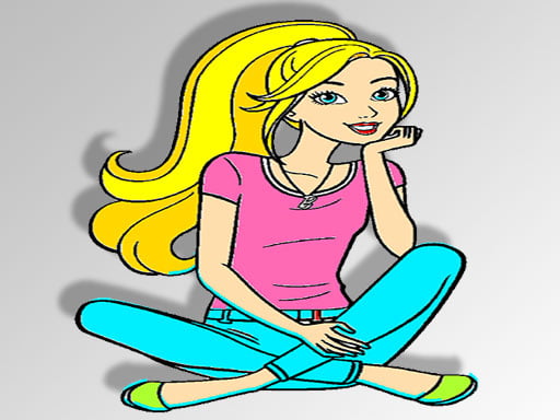 Barbie Coloring Game - Y8 Games