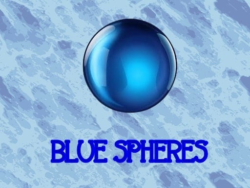 Blue spheres - Y8 Games