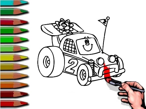 BTS Racing Car Coloring - Y8 Games