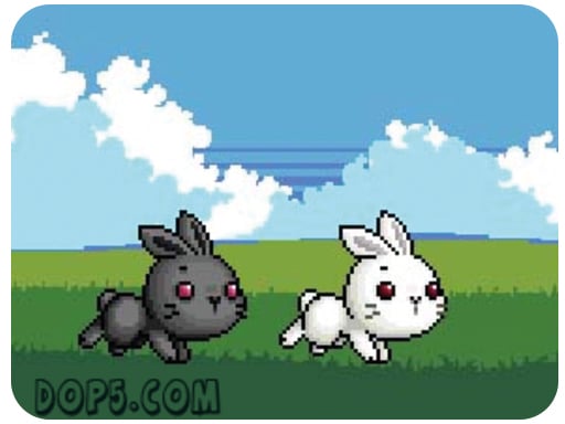 Bu Bunny Two Rabbit - Y8 Games