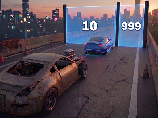 Car Evolution Pro : Math Gates - Y8 Games