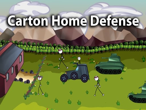 Carton Home Defense - Y8 Games