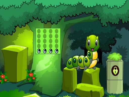 Caterpillar Forest Escape - Y8 Games