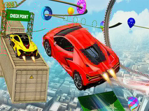 Crazy Car Stunt Descent GT - Y8 Games