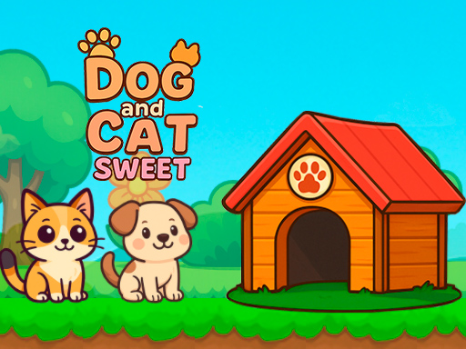 Dog and Cat Sweet - Y8 Games