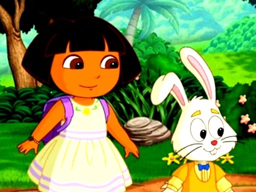 Dora Happy Easter Differences - Y8 Games