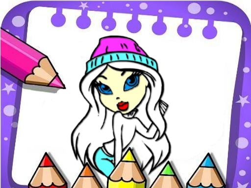 Easy Bratz Coloring - Y8 Games