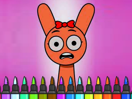Easy Coloring Sprunki Time - Y8 Games