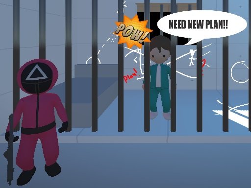Escape Plan in Squid Game - Y8 Games