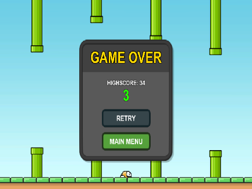 Flappy Bird 2D game - Y8 Games