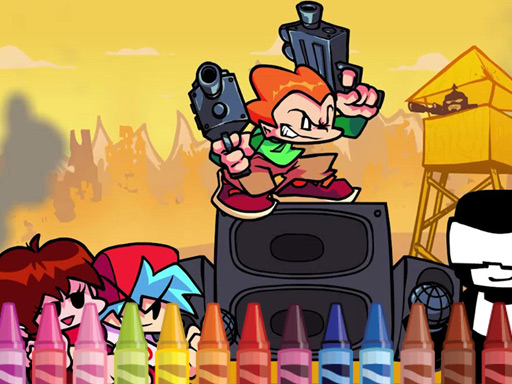 Friday Night Funkin Coloring - Y8 Games