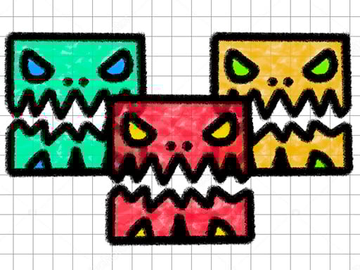 Geometry Dash Paper Note - Y8 Games