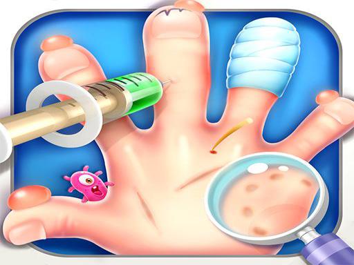 Hand Doctor - Hospital Game Online Free - Y8 Games