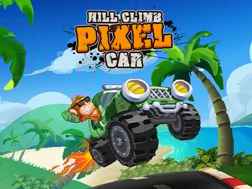 Hill Climb Pixel Car - Y8 Games