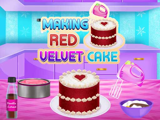 Making Red Velvet Cake - Y8 Games