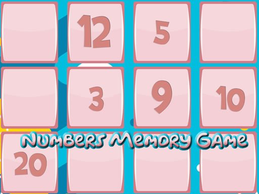 Memory Game With Numbers - Y8 Games
