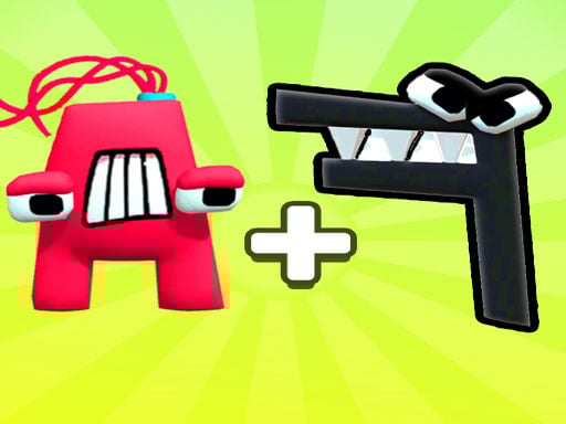 Merge Alphabet : Number Run - Y8 Games