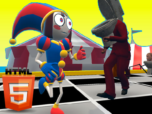 Merge Digital Circus vs Toilet - Y8 Games