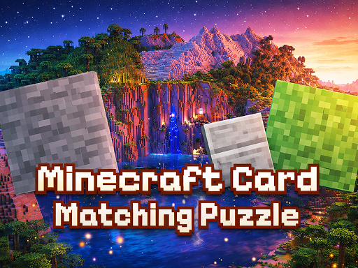 Minecraft Card Matching Puzzle - Y8 Games