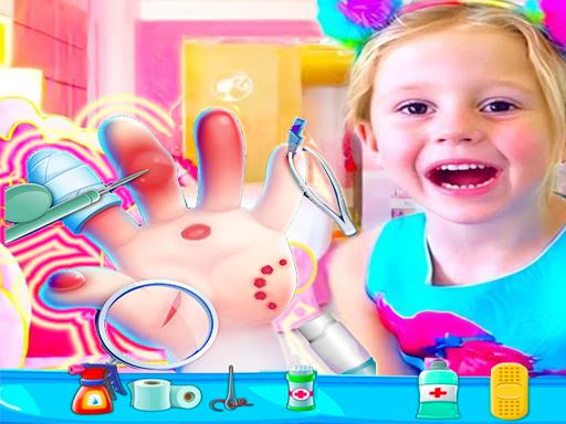 Nastya Hand Doctor Fun Games for Girls Online - Y8 Games