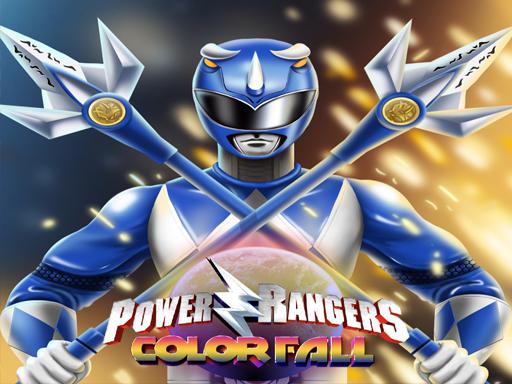 Power Rangers Color Fall - Pin Pull - Y8 Games