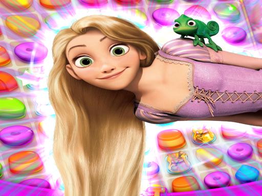 Rapunzel | Tangled Match 3 Puzzle - Y8 Games