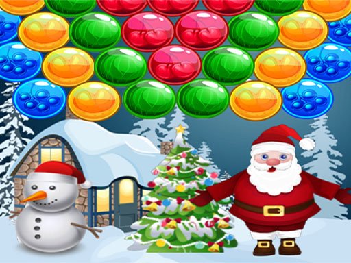 Santa Christmas Bubble Shooter Ferme Games - Y8 Games