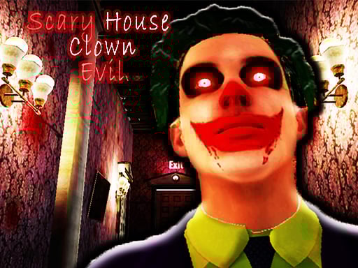 Scary House Clown Evil - Y8 Games