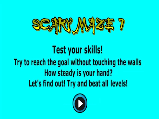 Scary Maze 7 - Y8 Games