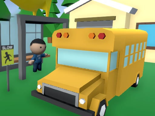 School Bus Simulator Kid Cannon - Y8 Games