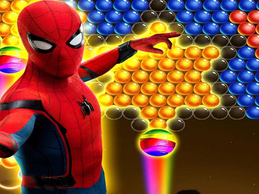 Spiderman Bubble Shooter - Y8 Games