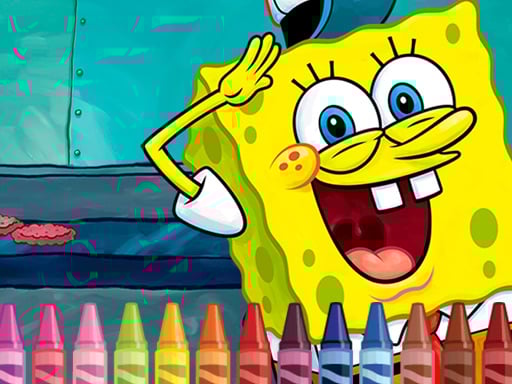 Sponge Bob Coloring - Y8 Games