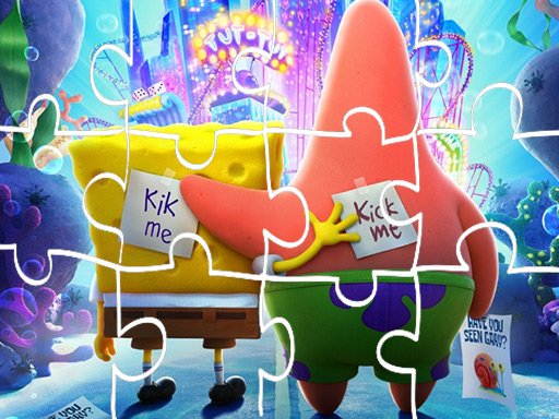 Spongebob Sponge On The Run Jigsaw Game - Y8 Games