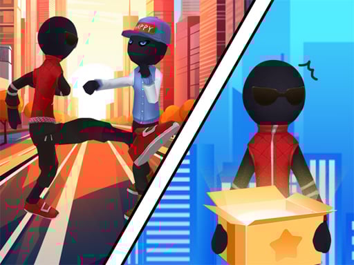 Stick Rope Hero - Y8 Games