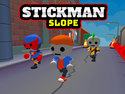 Stickman Slope - Y8 Games