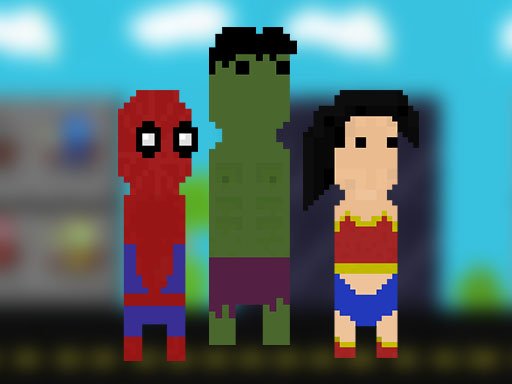 Super Heroes Runner - Y8 Games