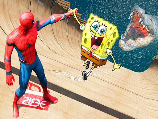 Super spongebob spiderman - Y8 Games