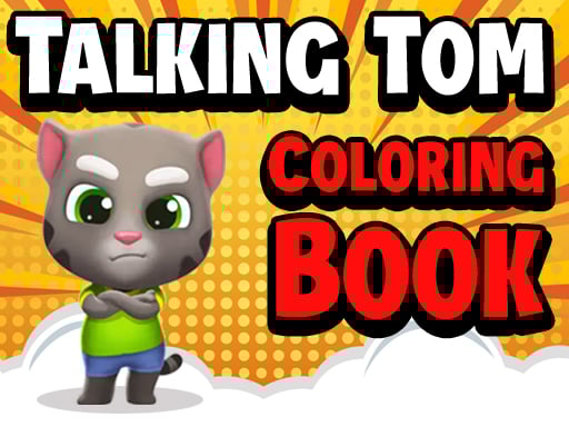 Talking Tom Coloring Books - Y8 Games