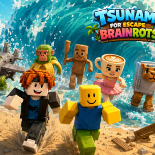 Tsunami For Escape Brainrots - Y8 Games