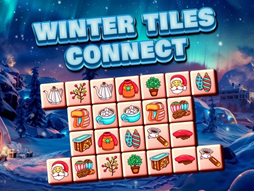 Winter Tile Connect - Y8 Games