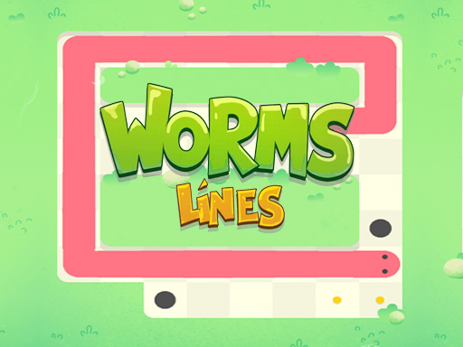Worms Lines - Y8 Games