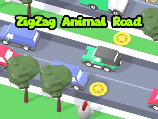 ZigZag Animal Road - Y8 Games